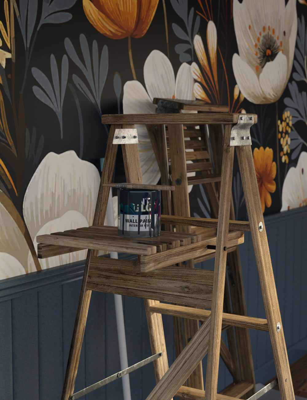 Mini Scenes Wall Painting | Daz 3D