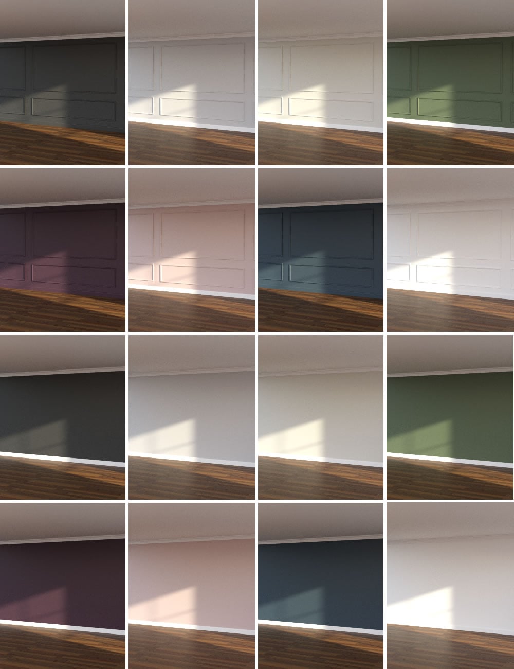 Mini Scenes Wall Painting | Daz 3D