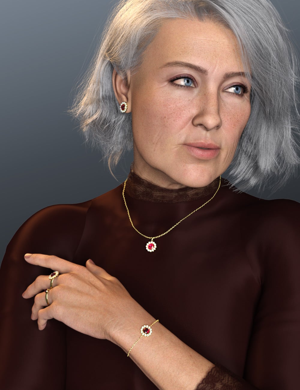 Exquisite Jewelry for Genesis 9 | Daz 3D