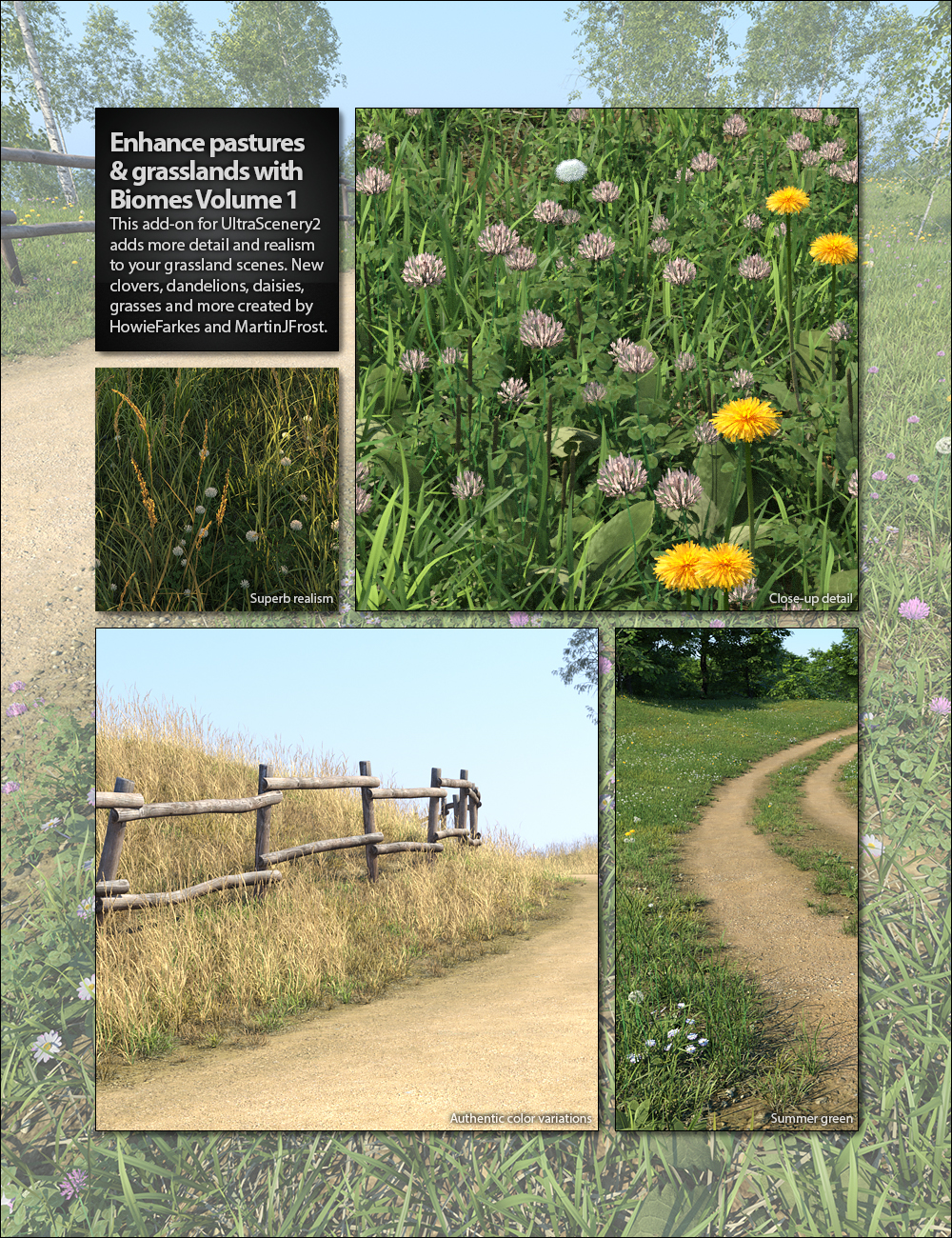 UltraScenery2 - Biomes Volume 1 | Daz 3D