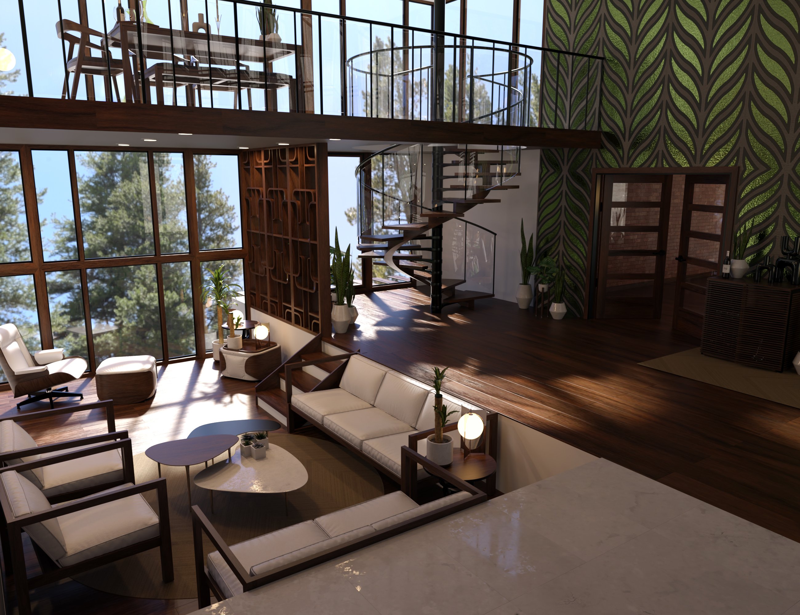 Modern Home Essentials Room Builder 02 | Daz 3D