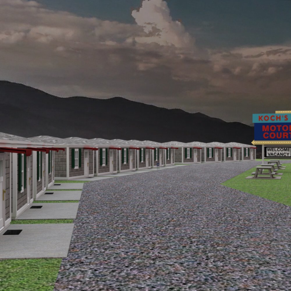Americana Motor Court for DAZ Studio | Daz 3D