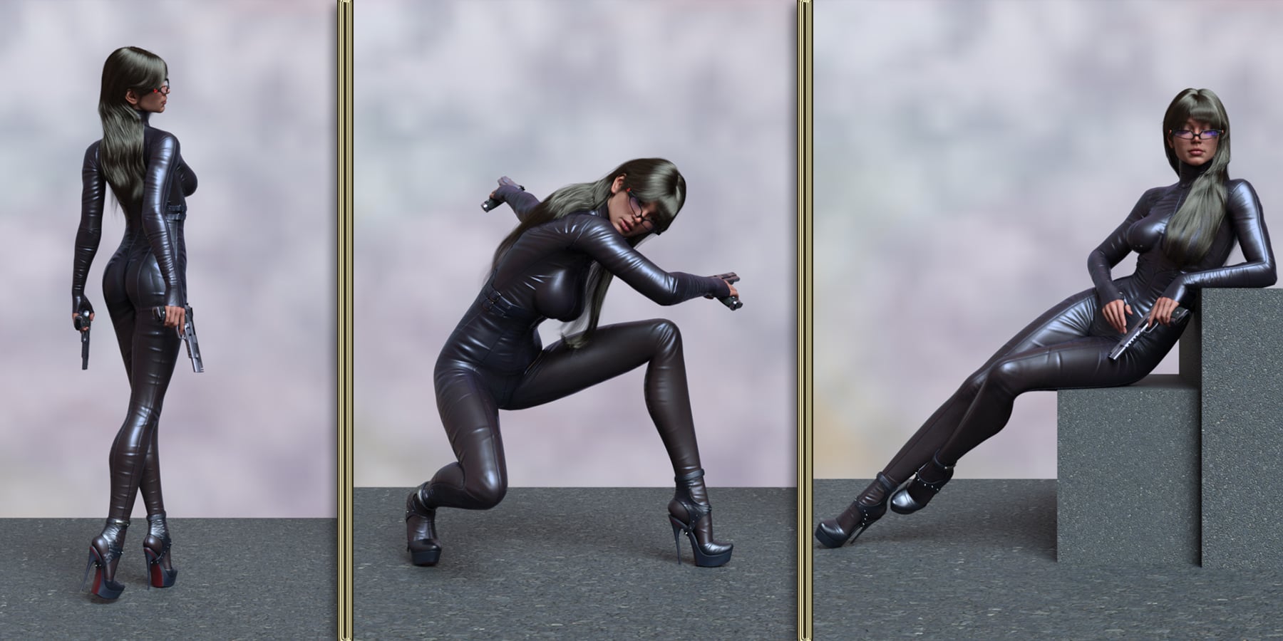 Spy Affairs Poses for Lianna 9 | Daz 3D