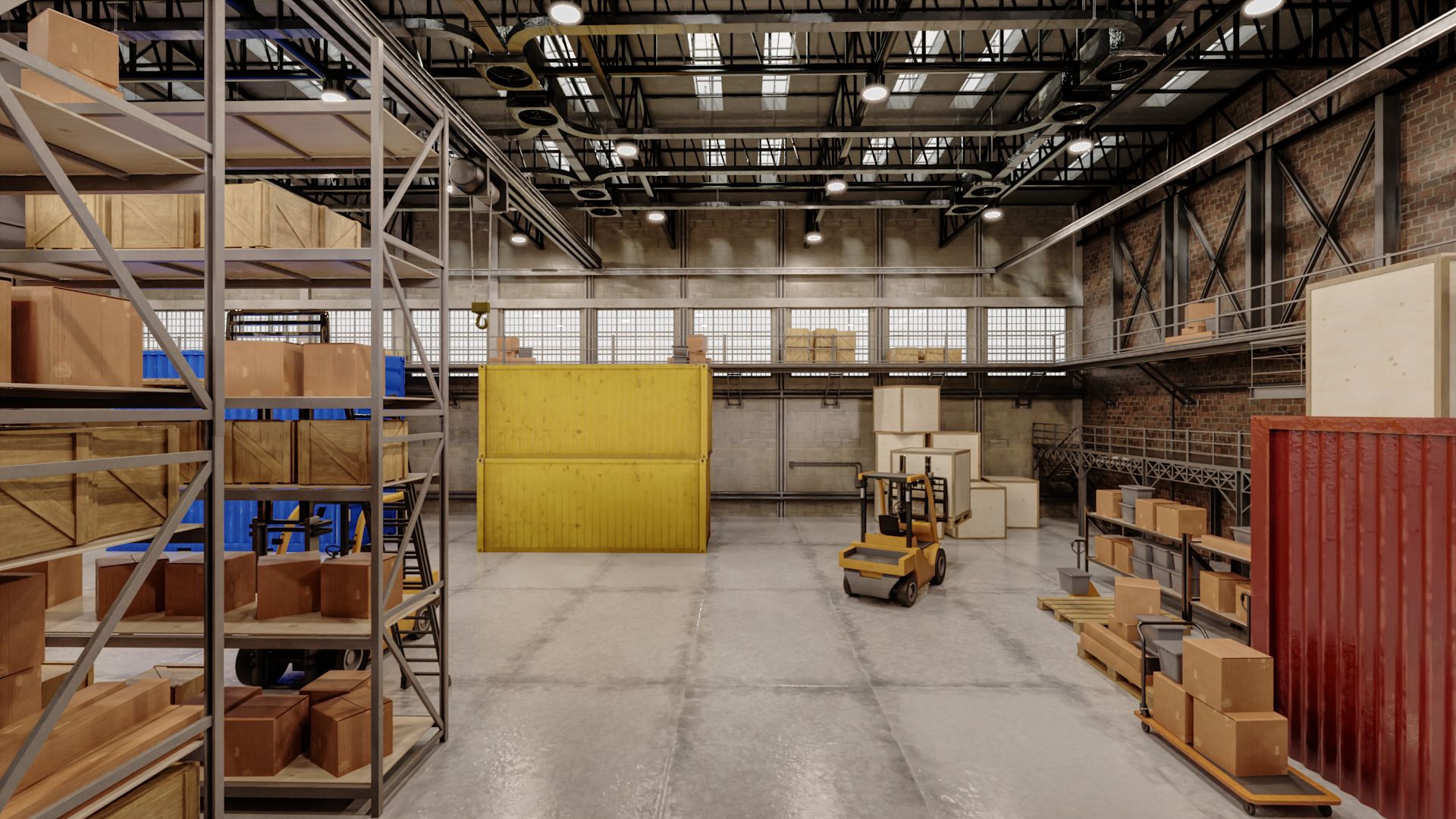 North Warehouse Props | Daz 3D