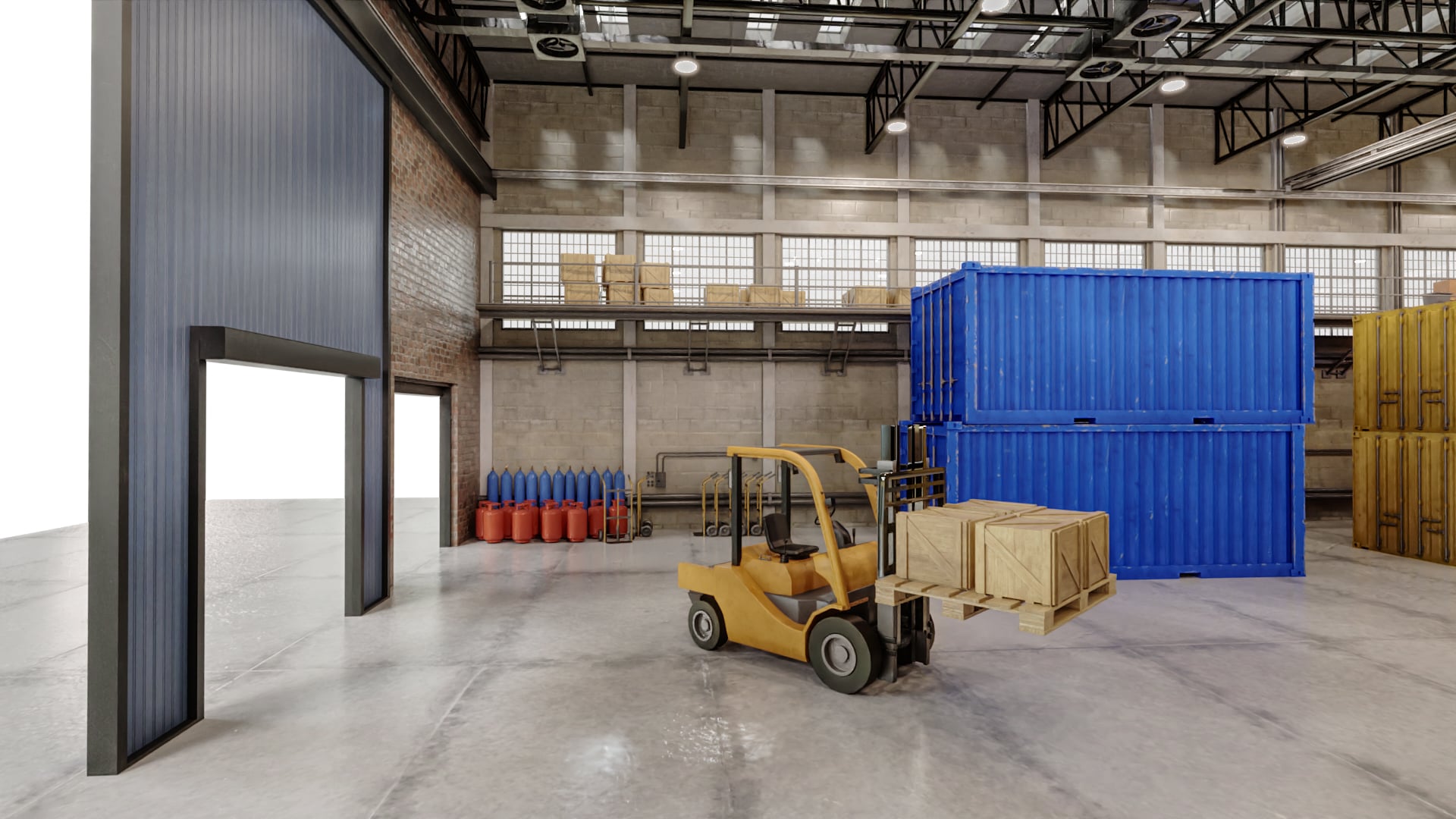 North Warehouse Props | Daz 3D