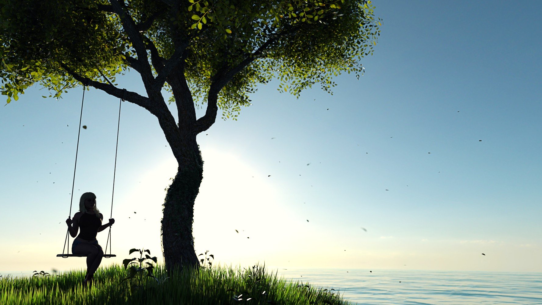 CS Tree Swing Vignette | Daz 3D