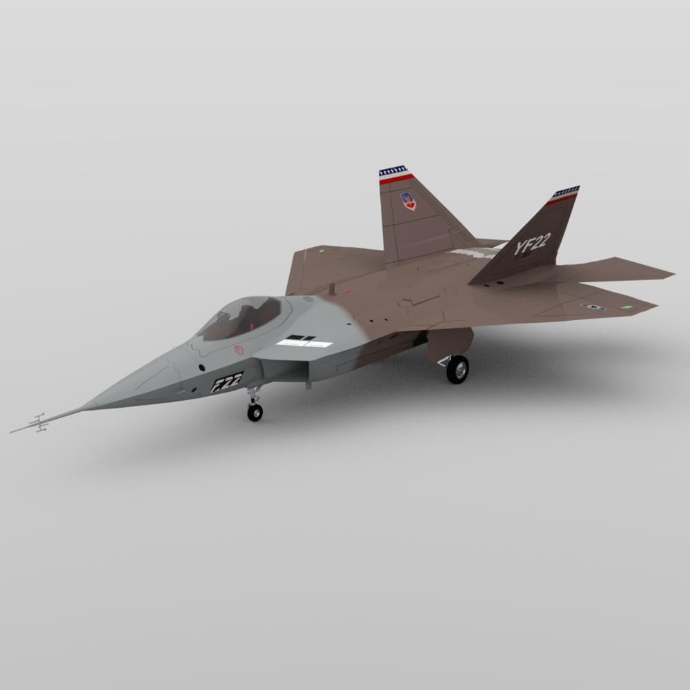 YF 22 Lightning II for DAZ Studio | Daz 3D