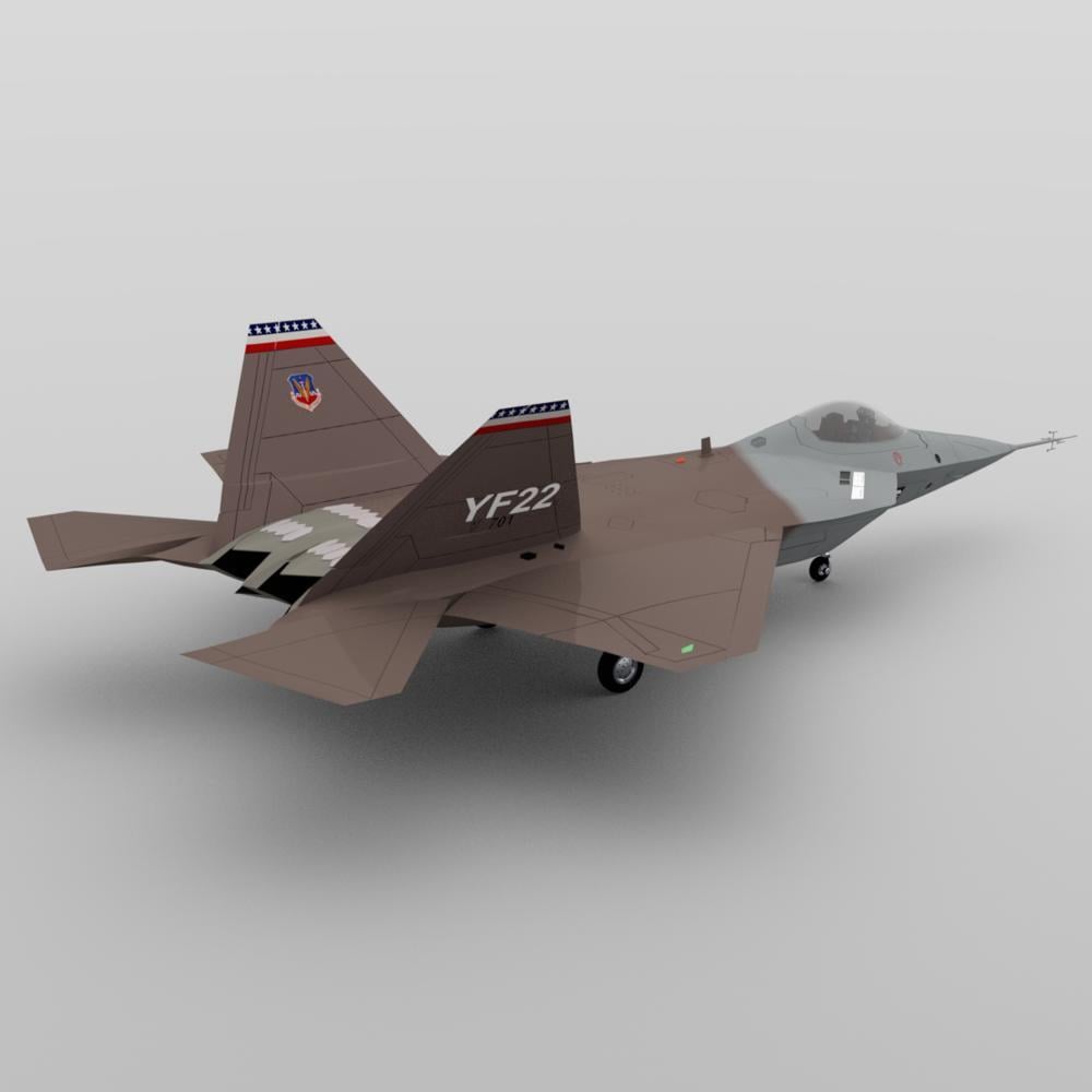 YF 22 Lightning II for DAZ Studio | Daz 3D