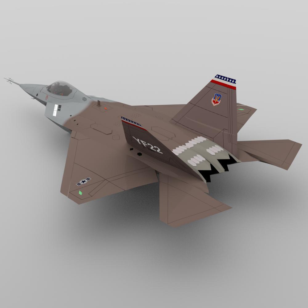 YF 22 Lightning II for DAZ Studio | Daz 3D