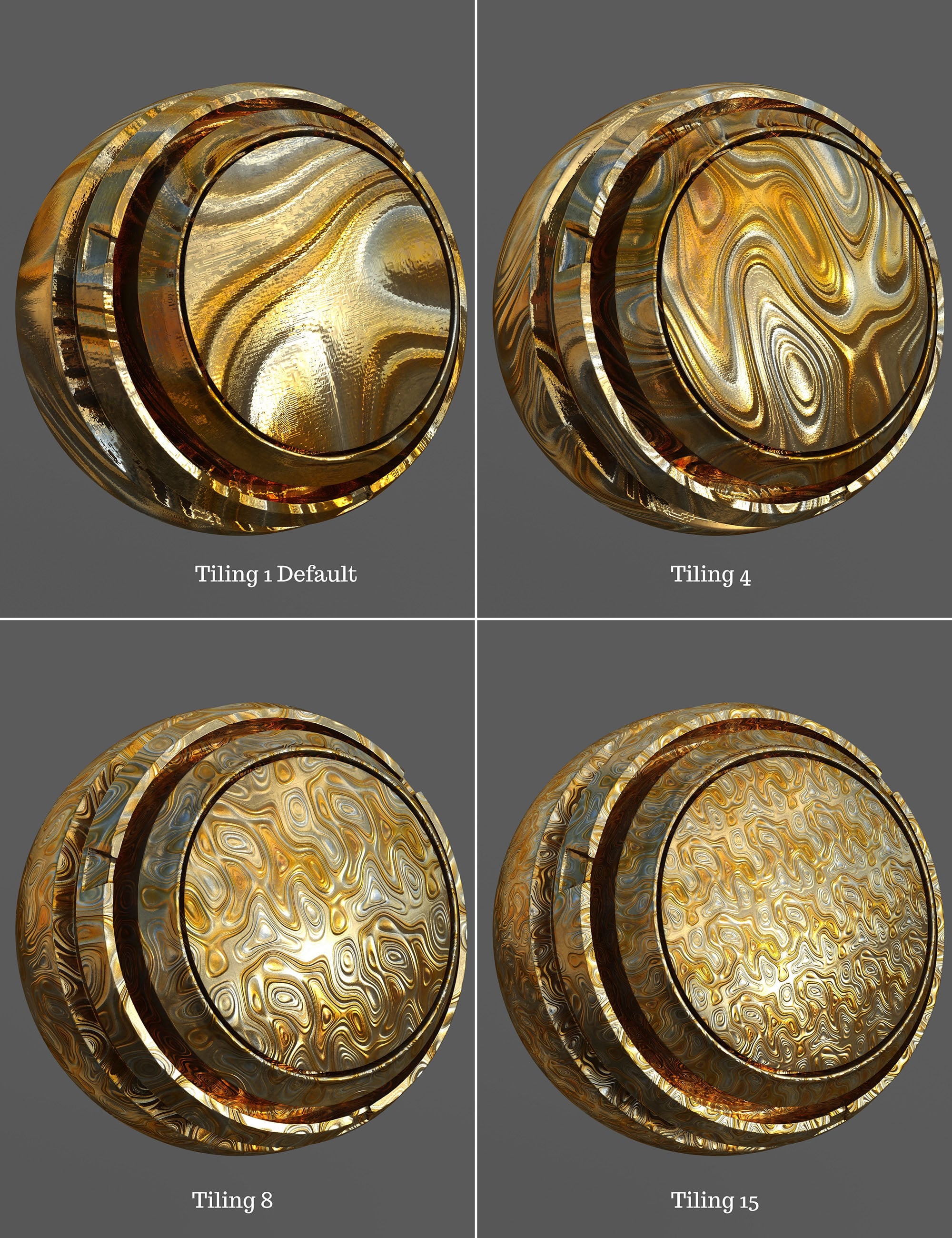 Fluid Metal Iray Shaders - MR | Daz 3D