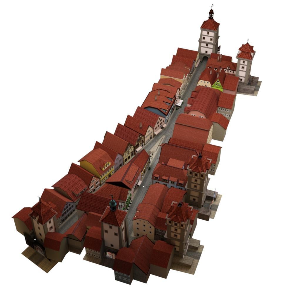 Storybook Town for DAZ Studio | Daz 3D