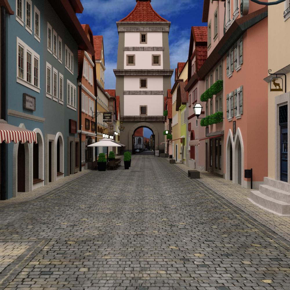 Storybook Town for DAZ Studio | Daz 3D