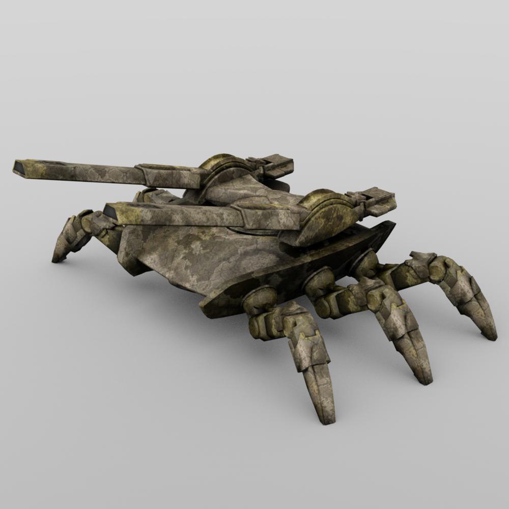 Spider Tank for DAZ Studio | Daz 3D