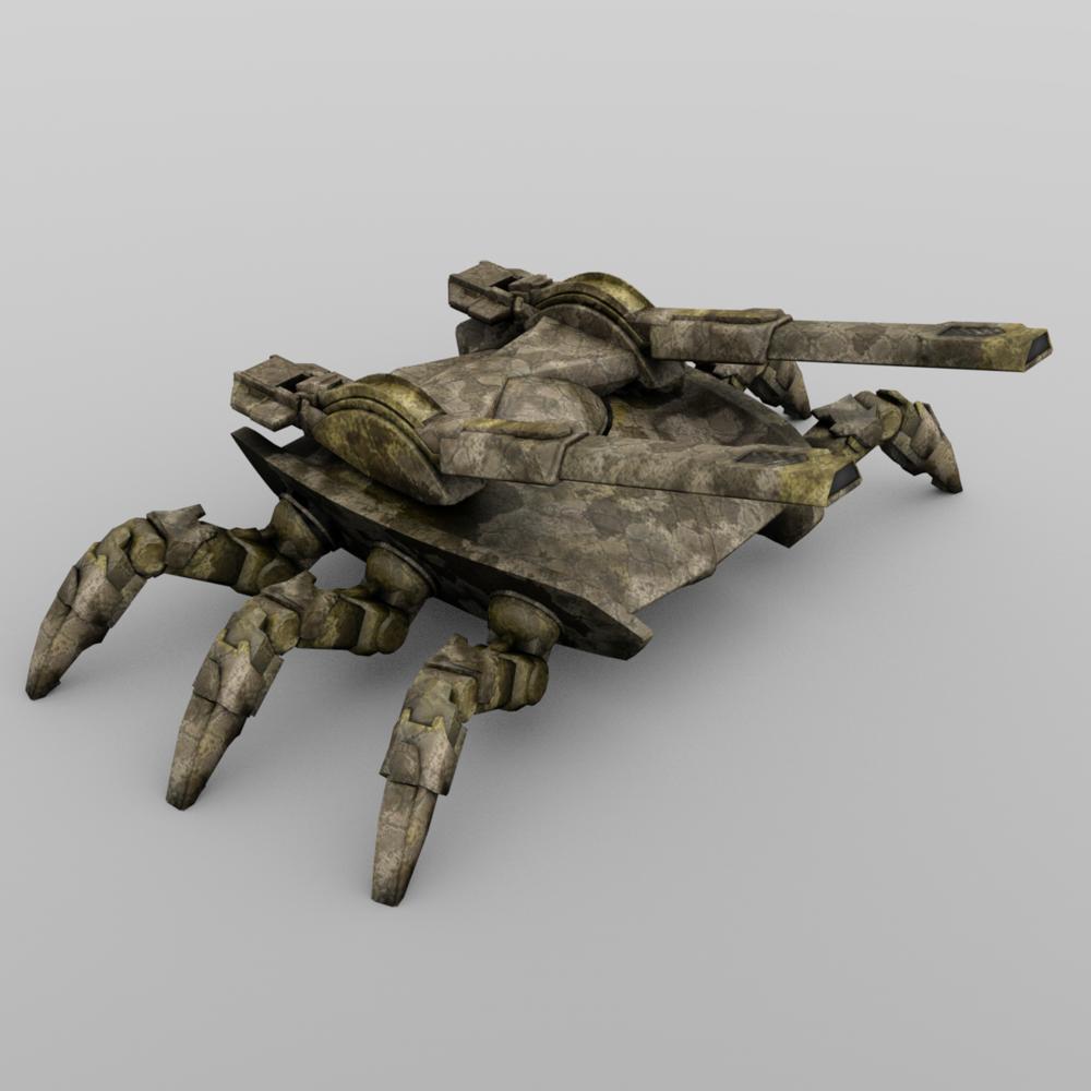 Spider Tank for DAZ Studio | Daz 3D