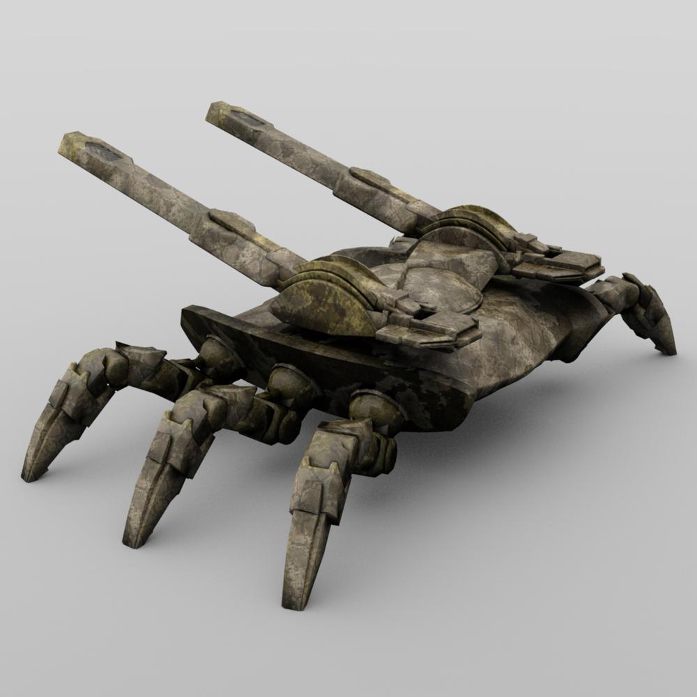 Spider Tank for DAZ Studio | Daz 3D