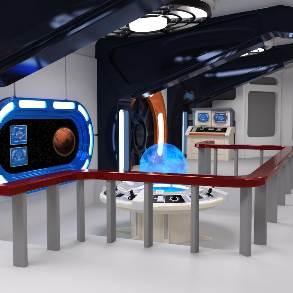 Spacecruiser Bridge for DAZ Studio | Daz 3D