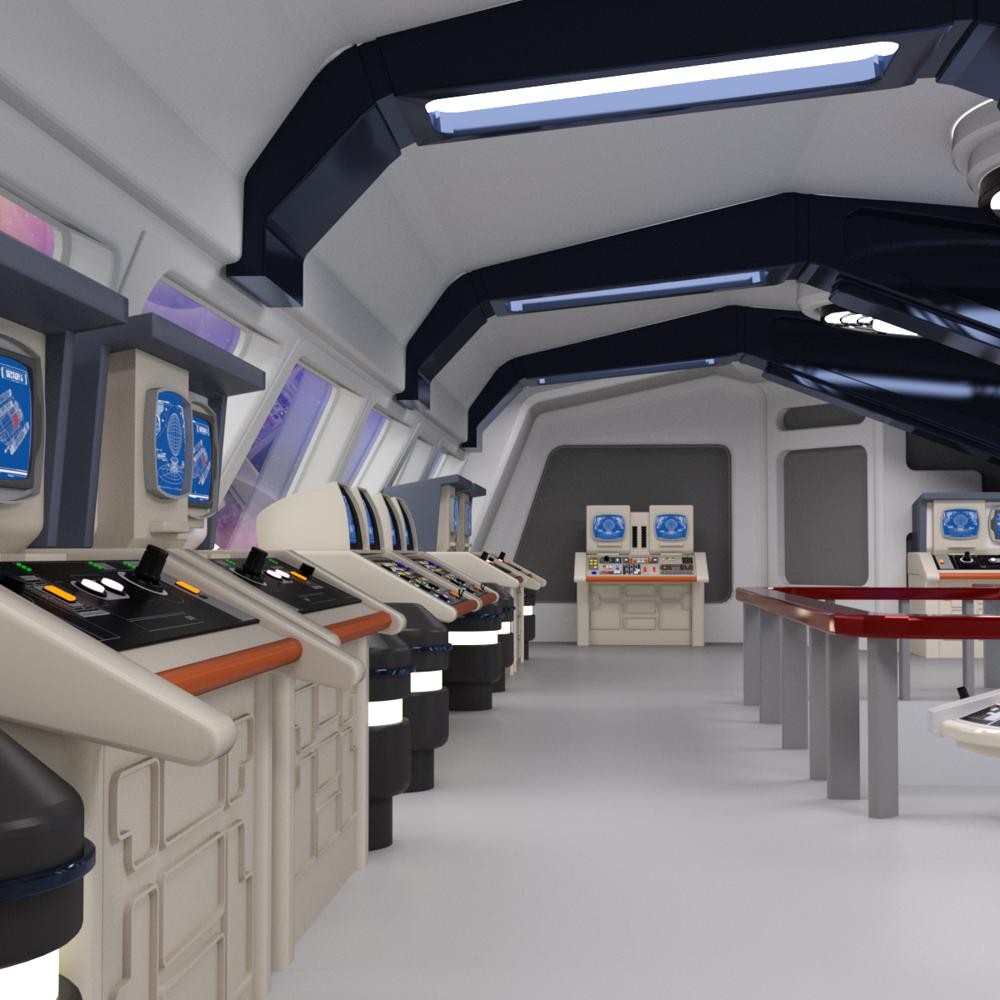 Spacecruiser Bridge for DAZ Studio | Daz 3D