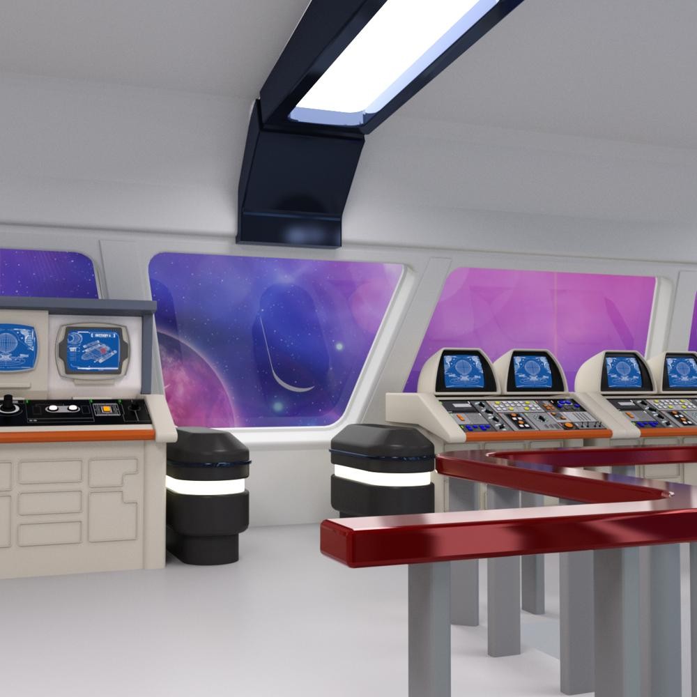 Spacecruiser Bridge for DAZ Studio | Daz 3D
