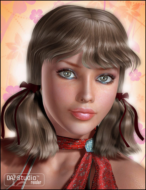 Sally Mae Hair | Daz 3D