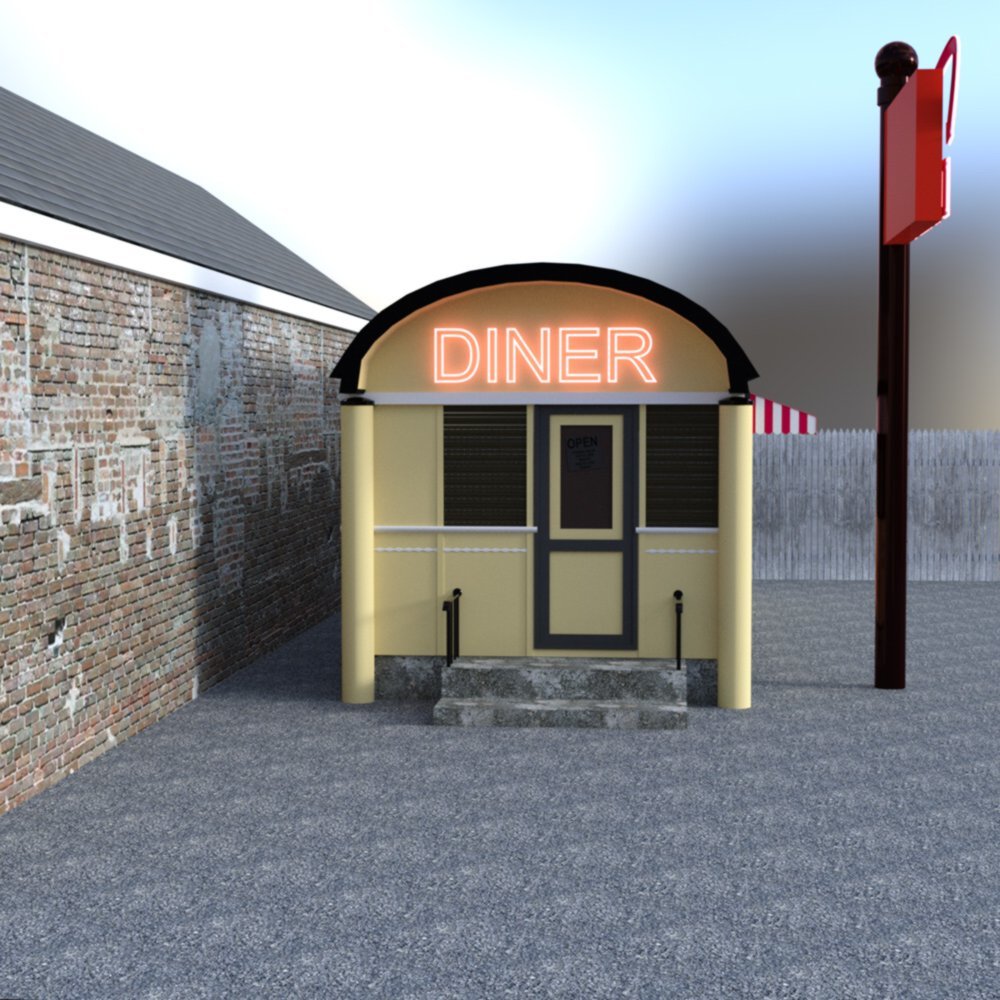 Bobs Diner - for DAZ Studio | Daz 3D