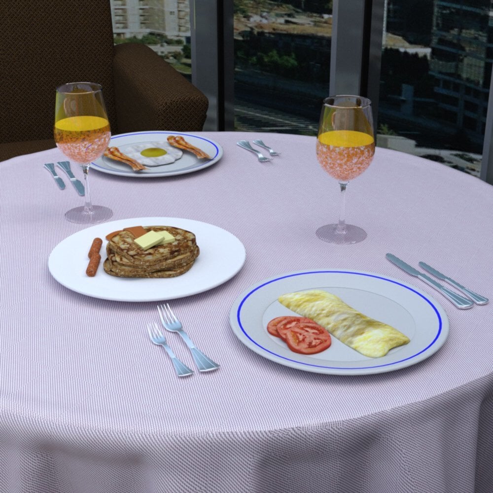 Breakfast Foods - for DAZ Studio | Daz 3D