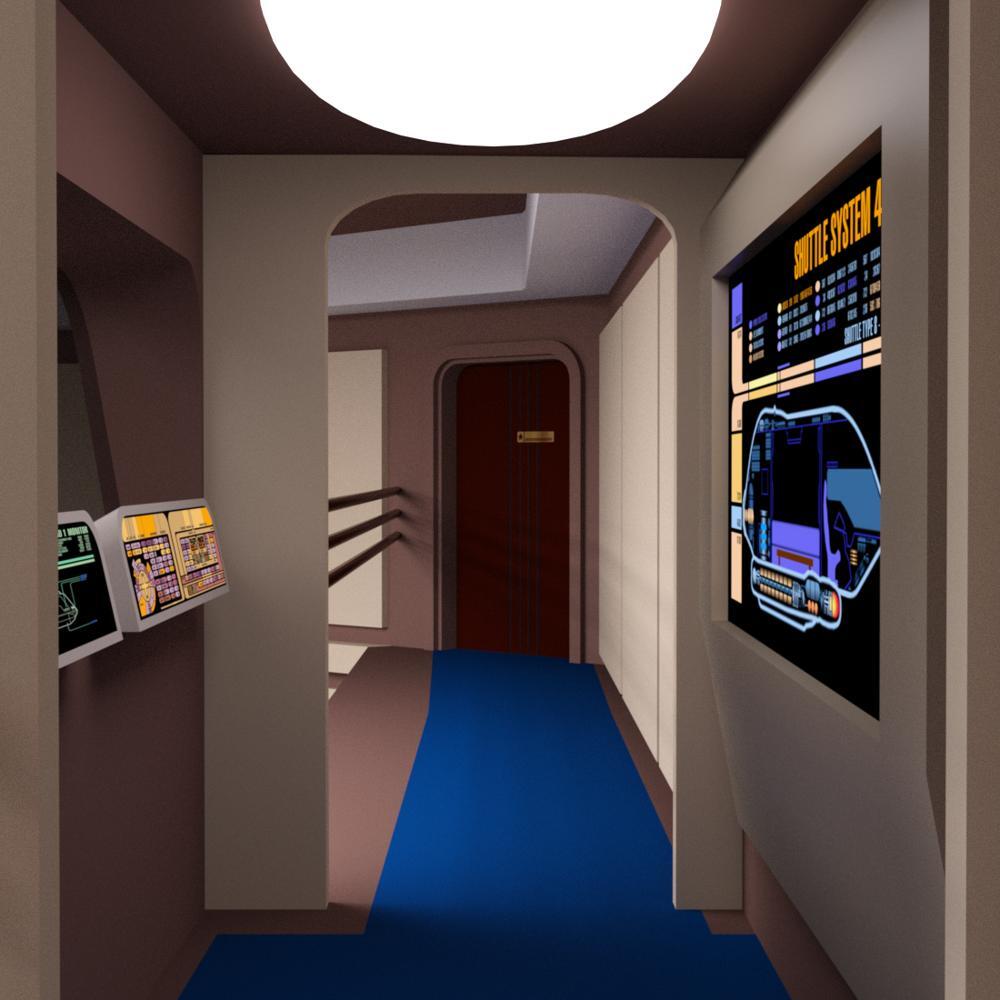 Shuttle Bay 3 for DAZ Studio | Daz 3D