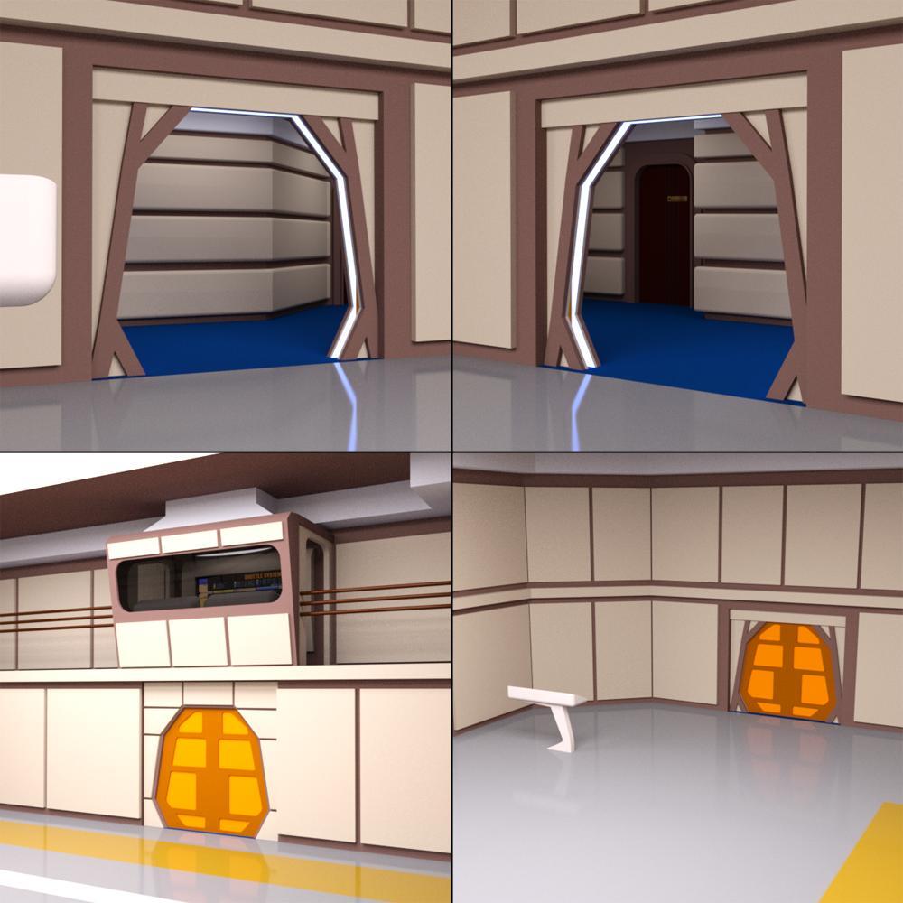 Shuttle Bay 3 for DAZ Studio | Daz 3D