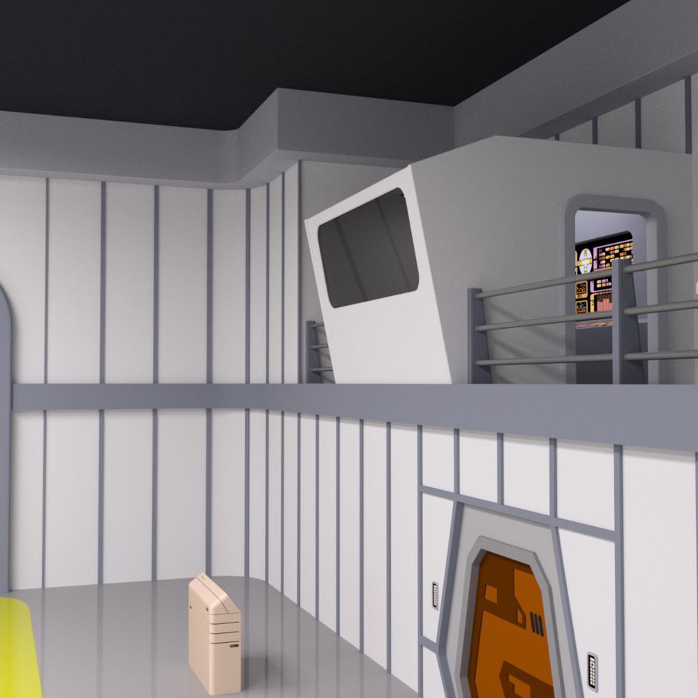Cargo Bay 02 for DAZ Studio | Daz 3D