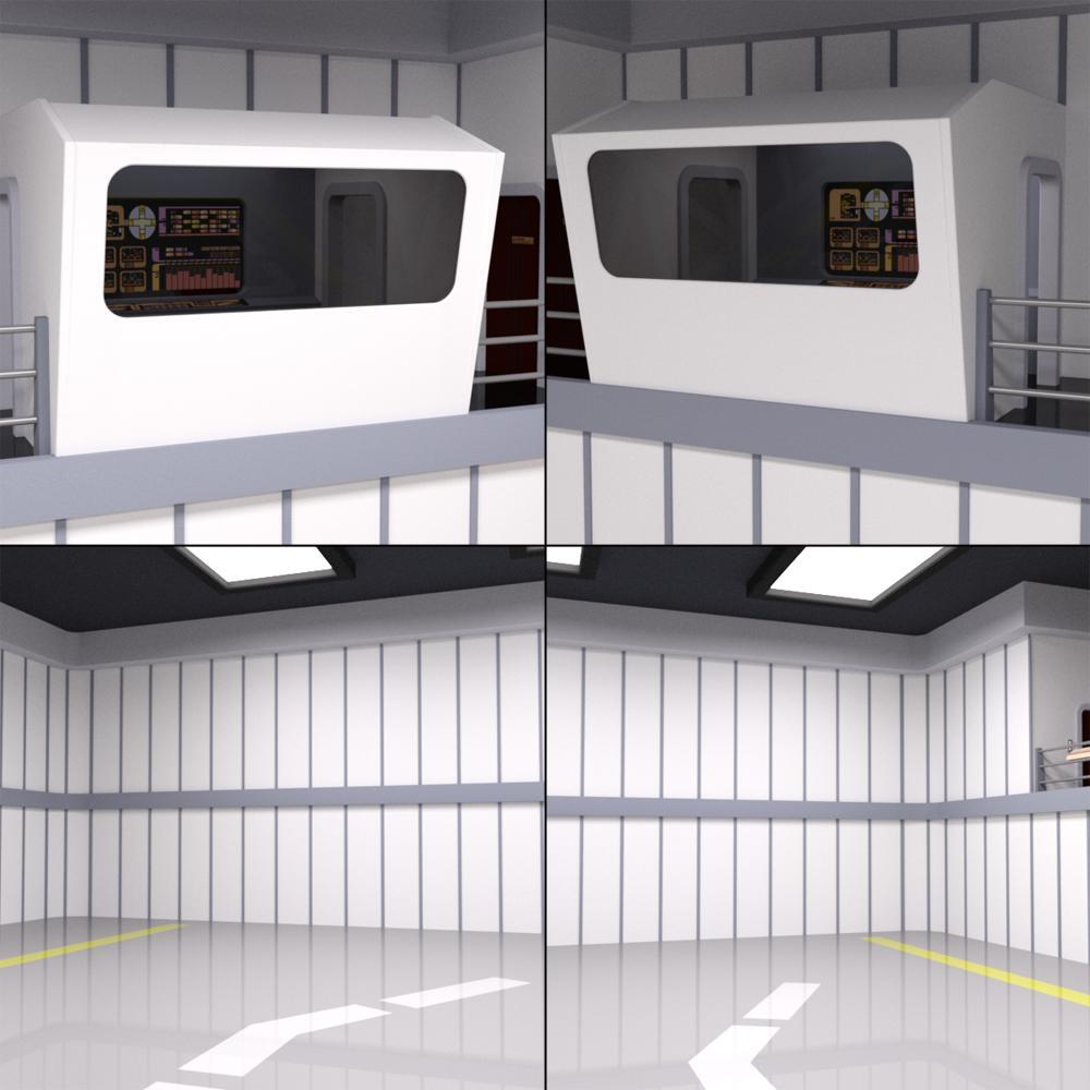 Cargo Bay 02 for DAZ Studio | Daz 3D