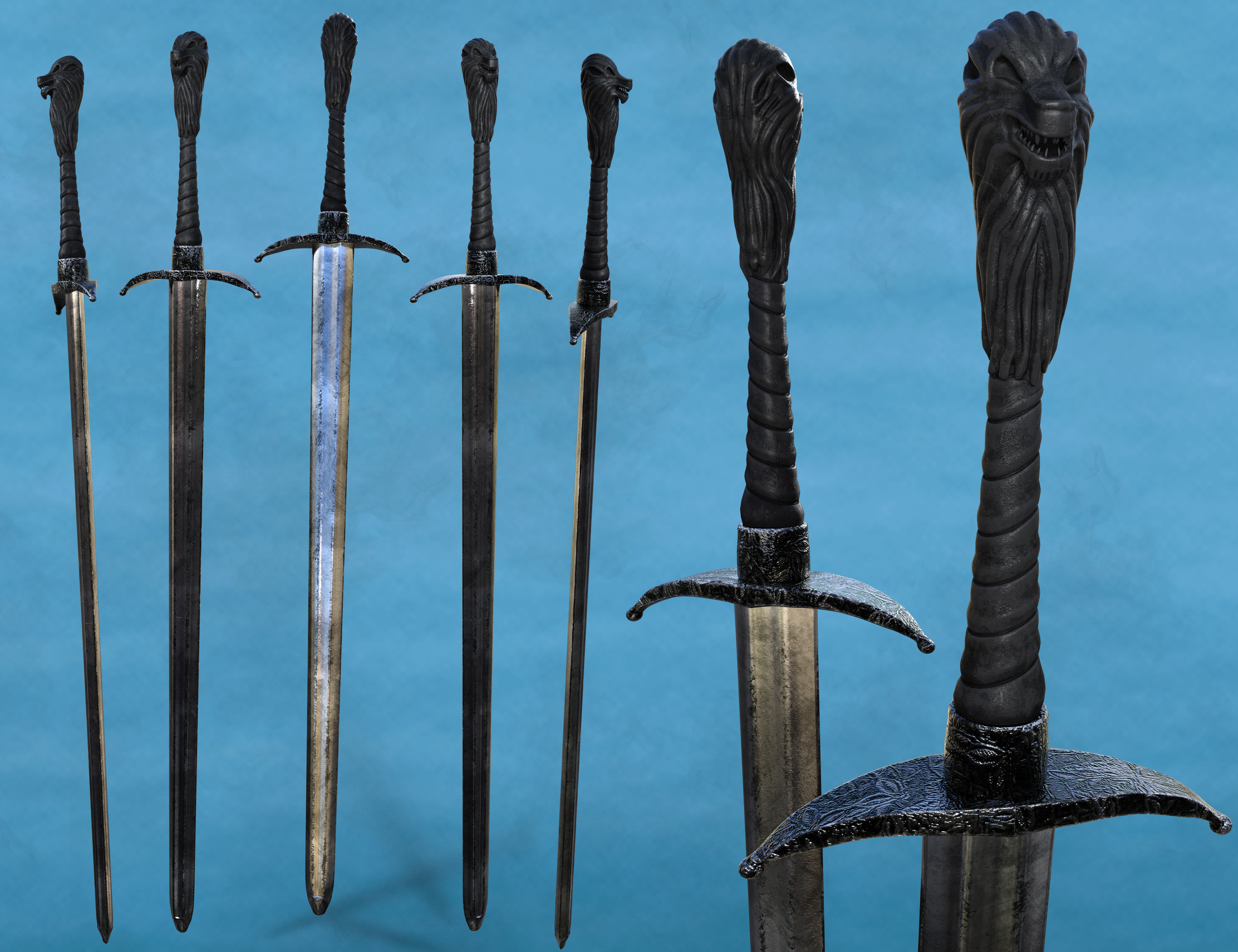 Longclaw Sword Textures | Daz 3D