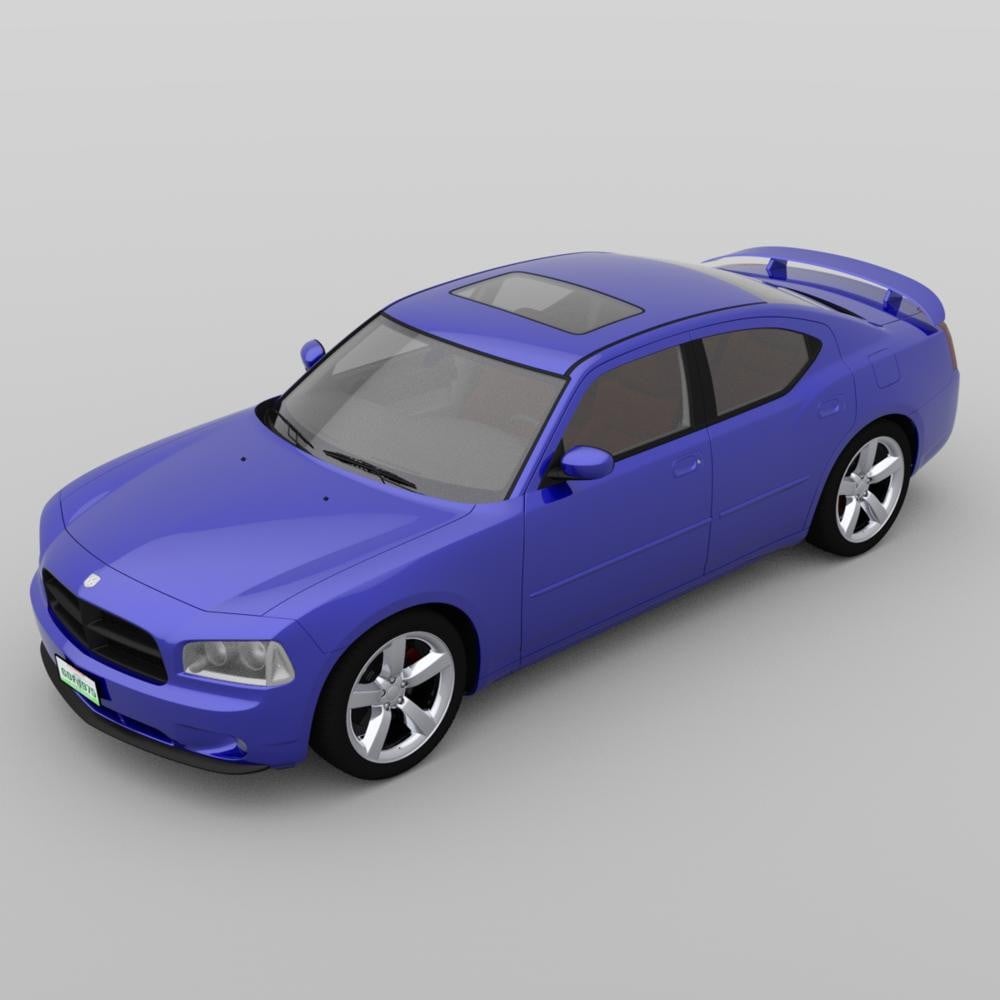 DCRT Muscle Car for DAZ Studio | Daz 3D