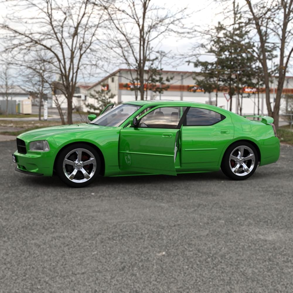 DCRT Muscle Car for DAZ Studio | Daz 3D