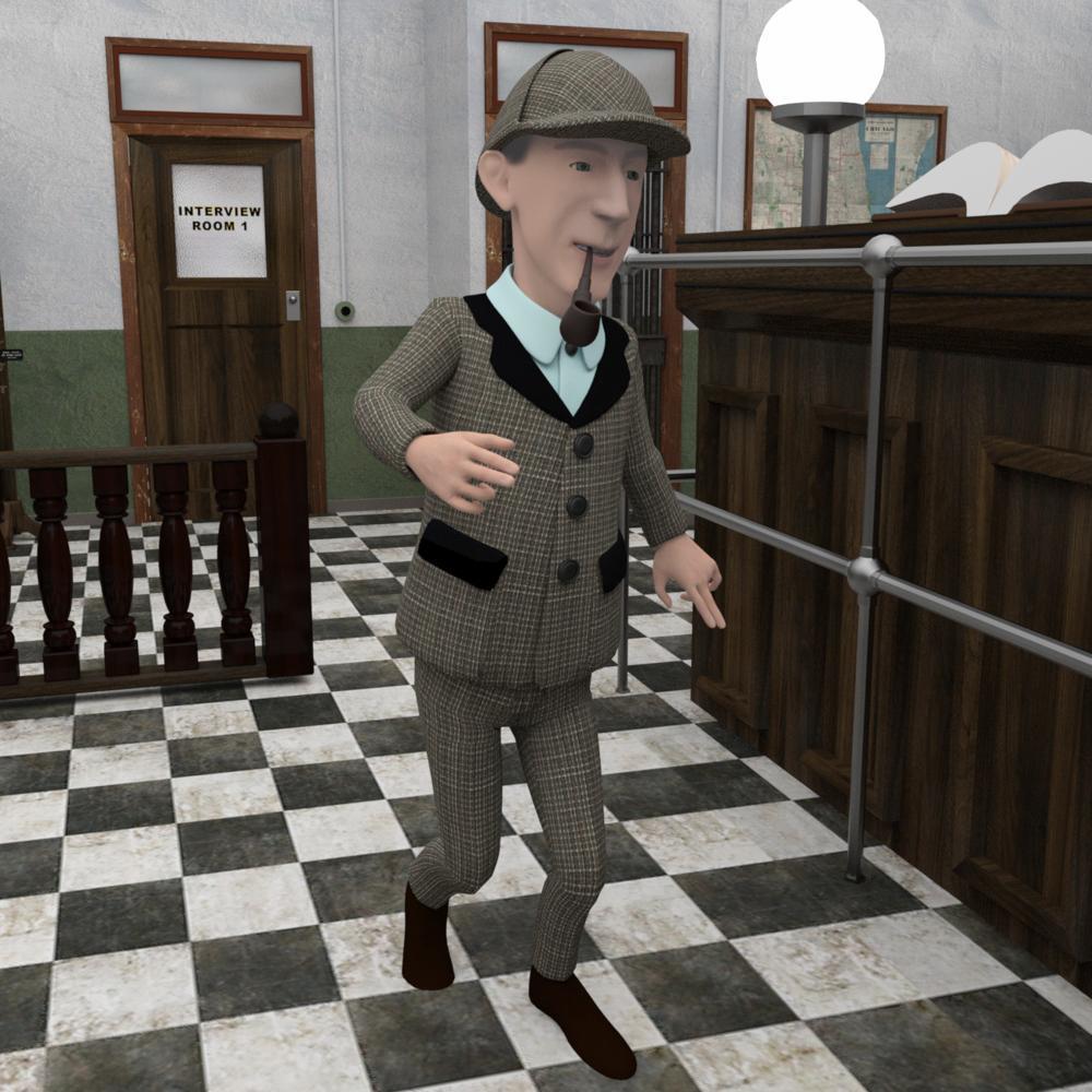 Detective Holmes for DAZ Studio | Daz 3D