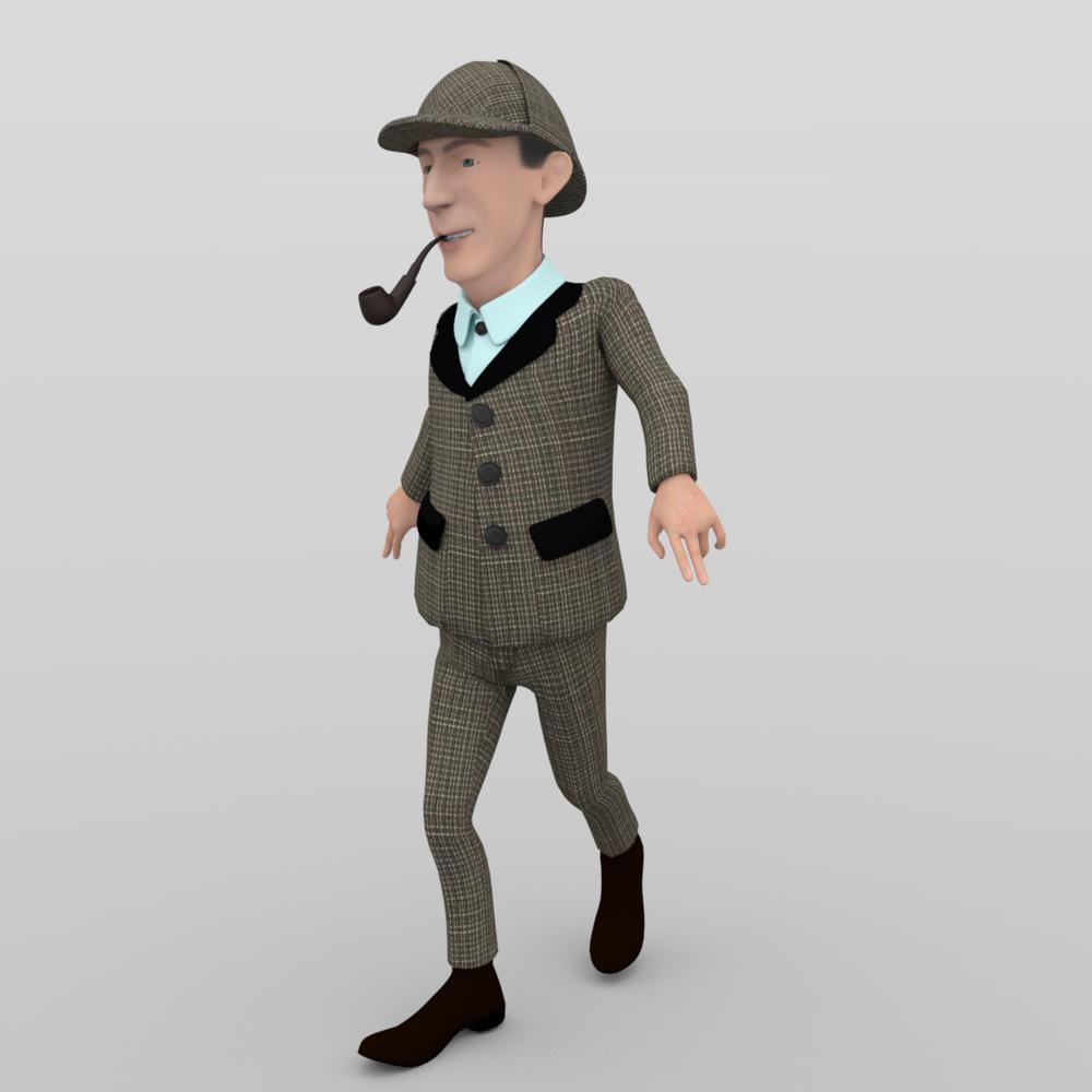 Detective Holmes for DAZ Studio | Daz 3D