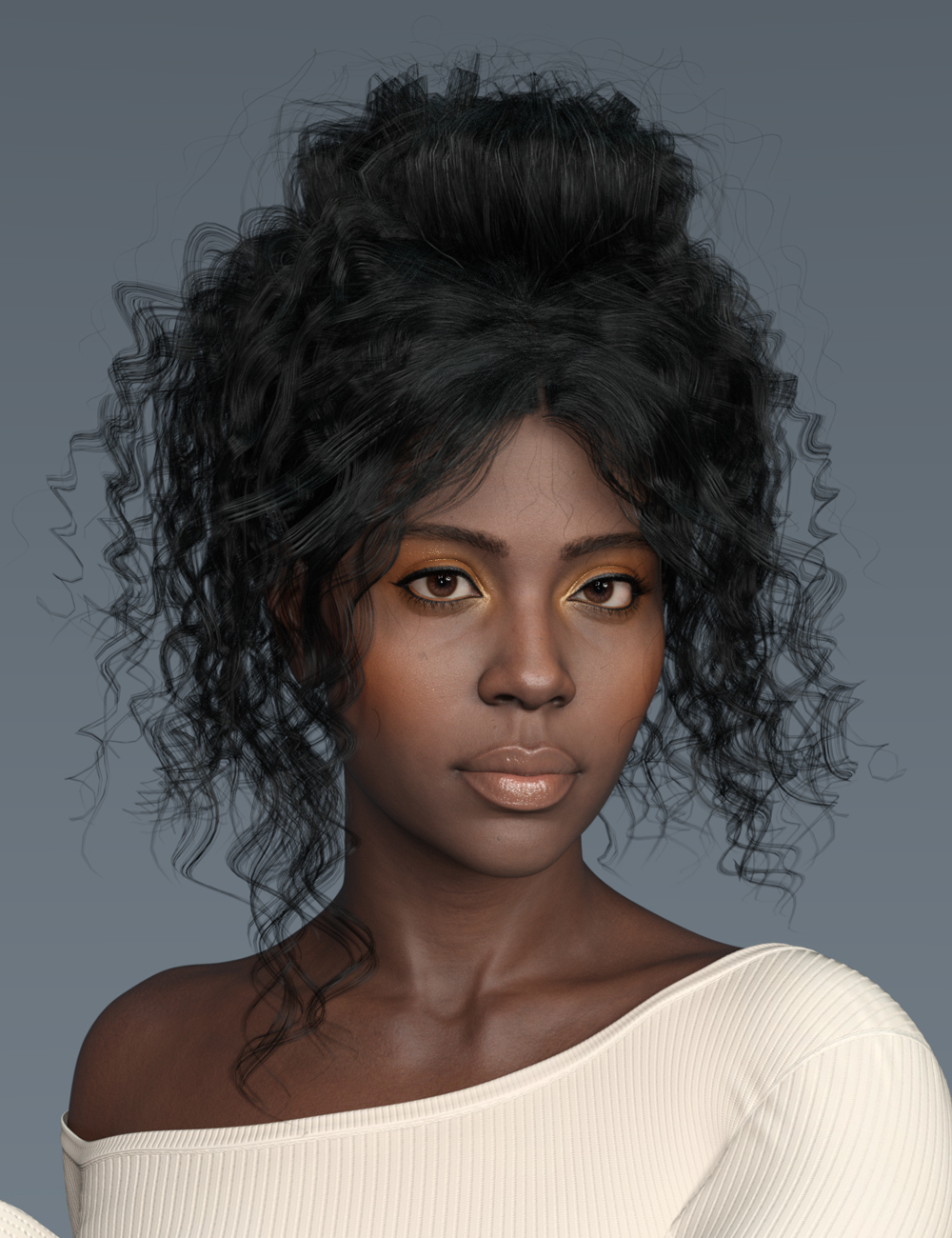 Waterfall Hair for Genesis 9 | Daz 3D