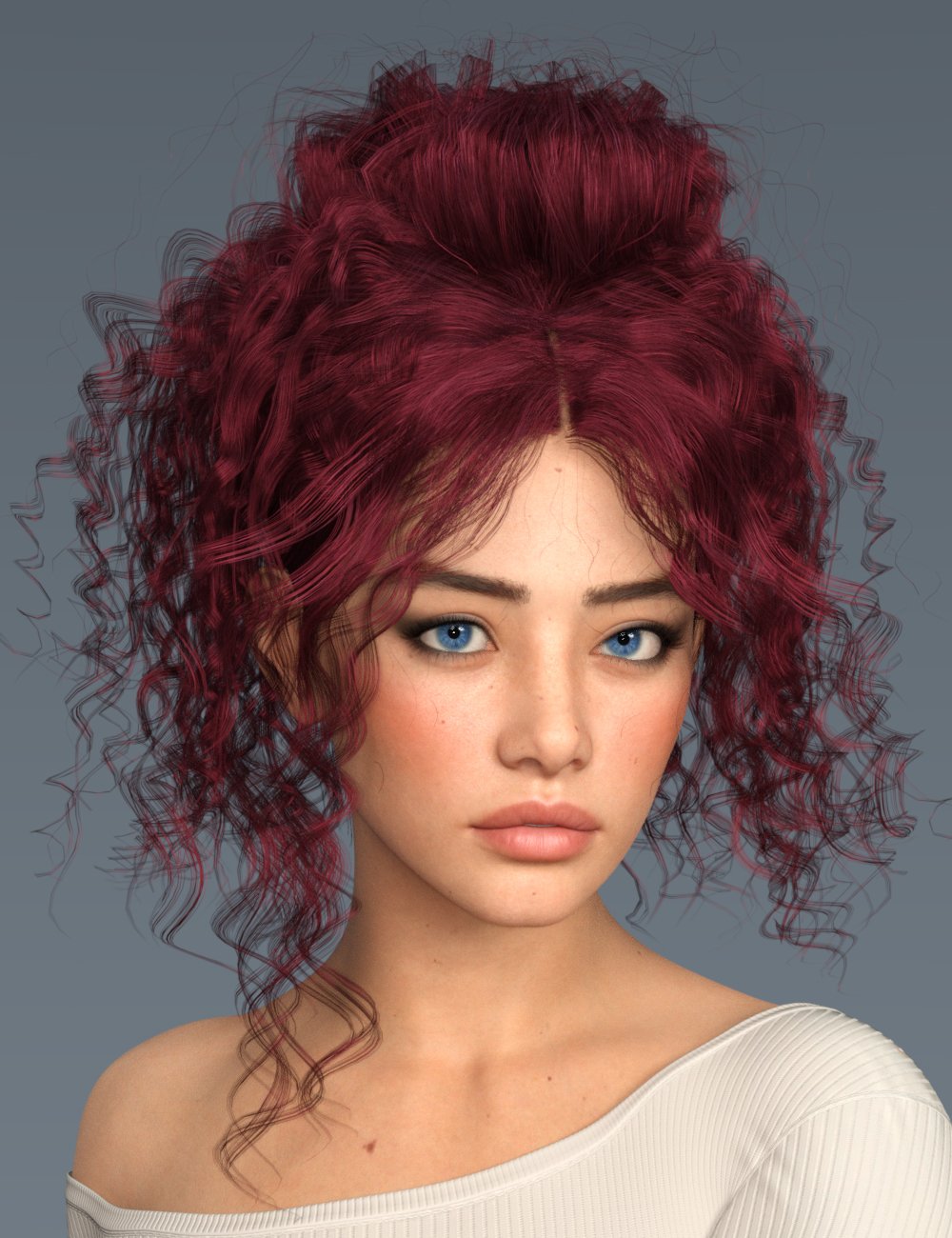 Waterfall Hair for Genesis 9 | Daz 3D
