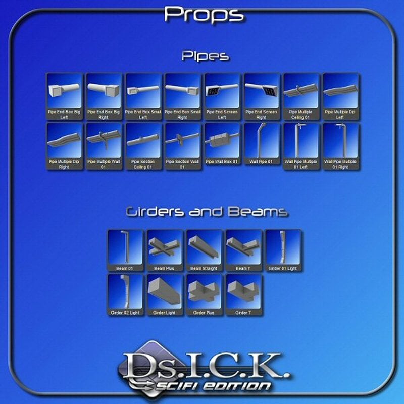 Ds I C K Scifi Base For Daz Studio Daz 3d