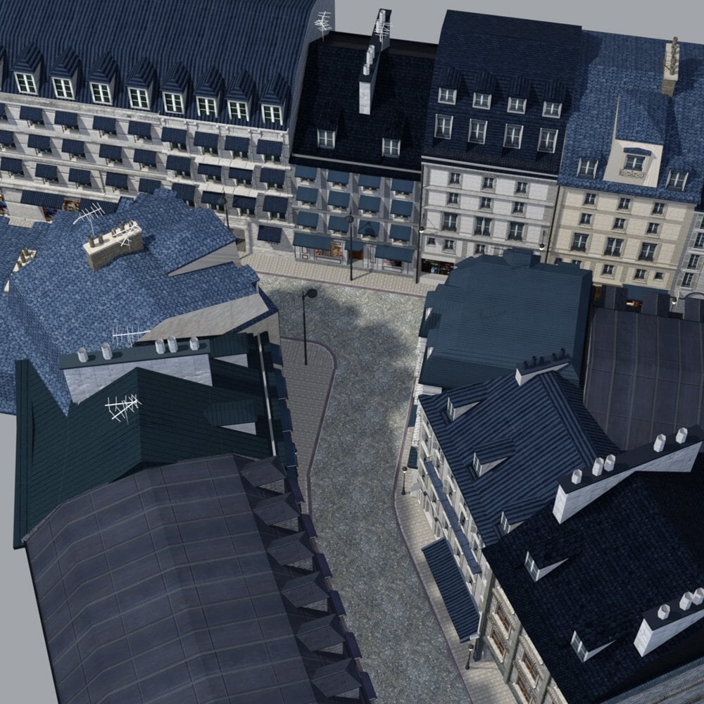 European Street - for DAZ Studio | Daz 3D