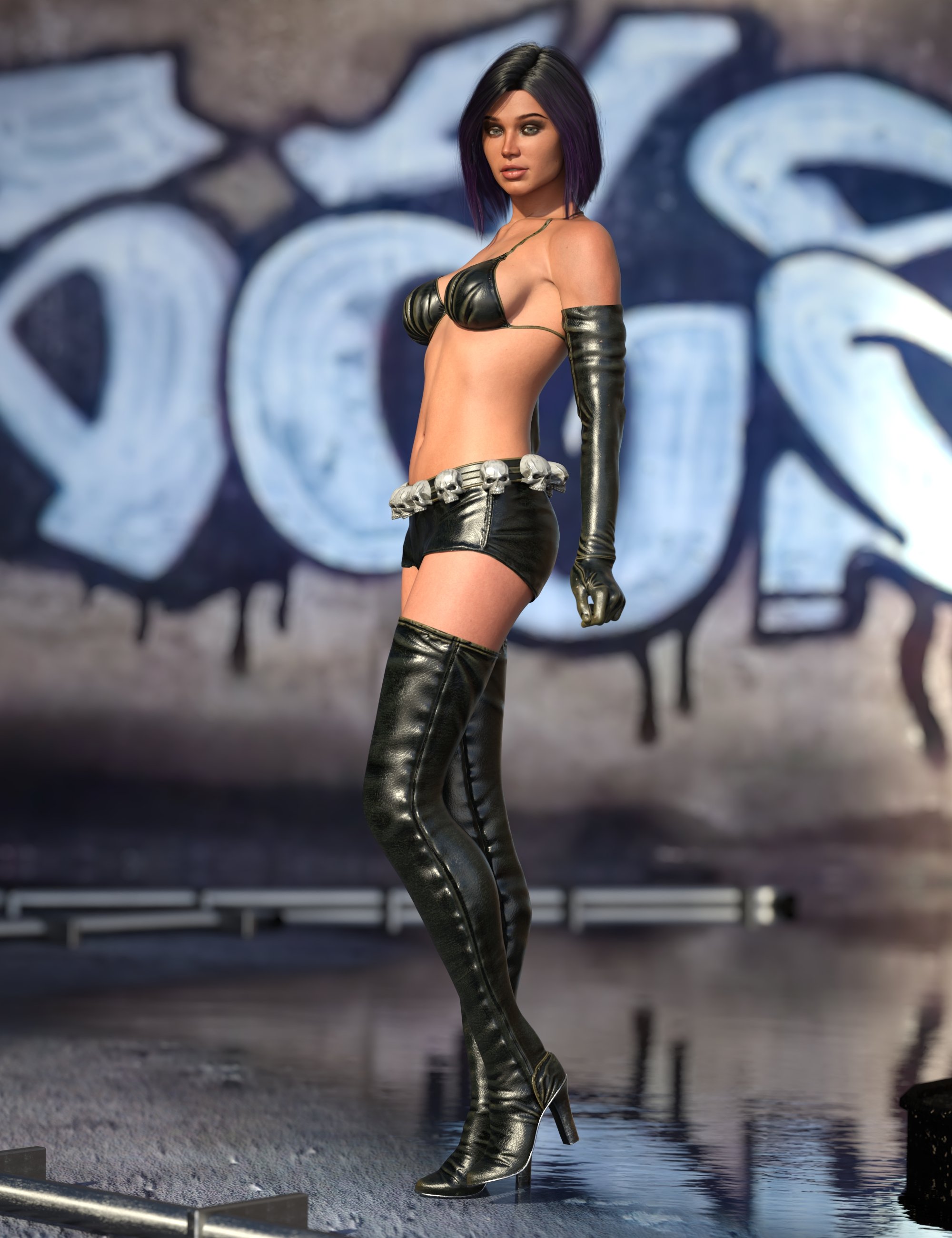 Dforce Femme Fatale Outfit For Genesis 9 Daz 3d