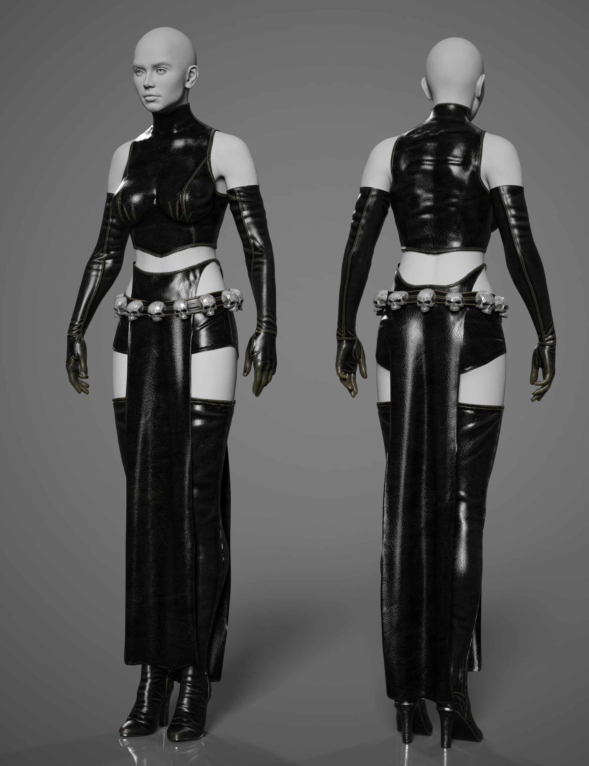 Dforce Femme Fatale Outfit For Genesis 9 Daz 3d