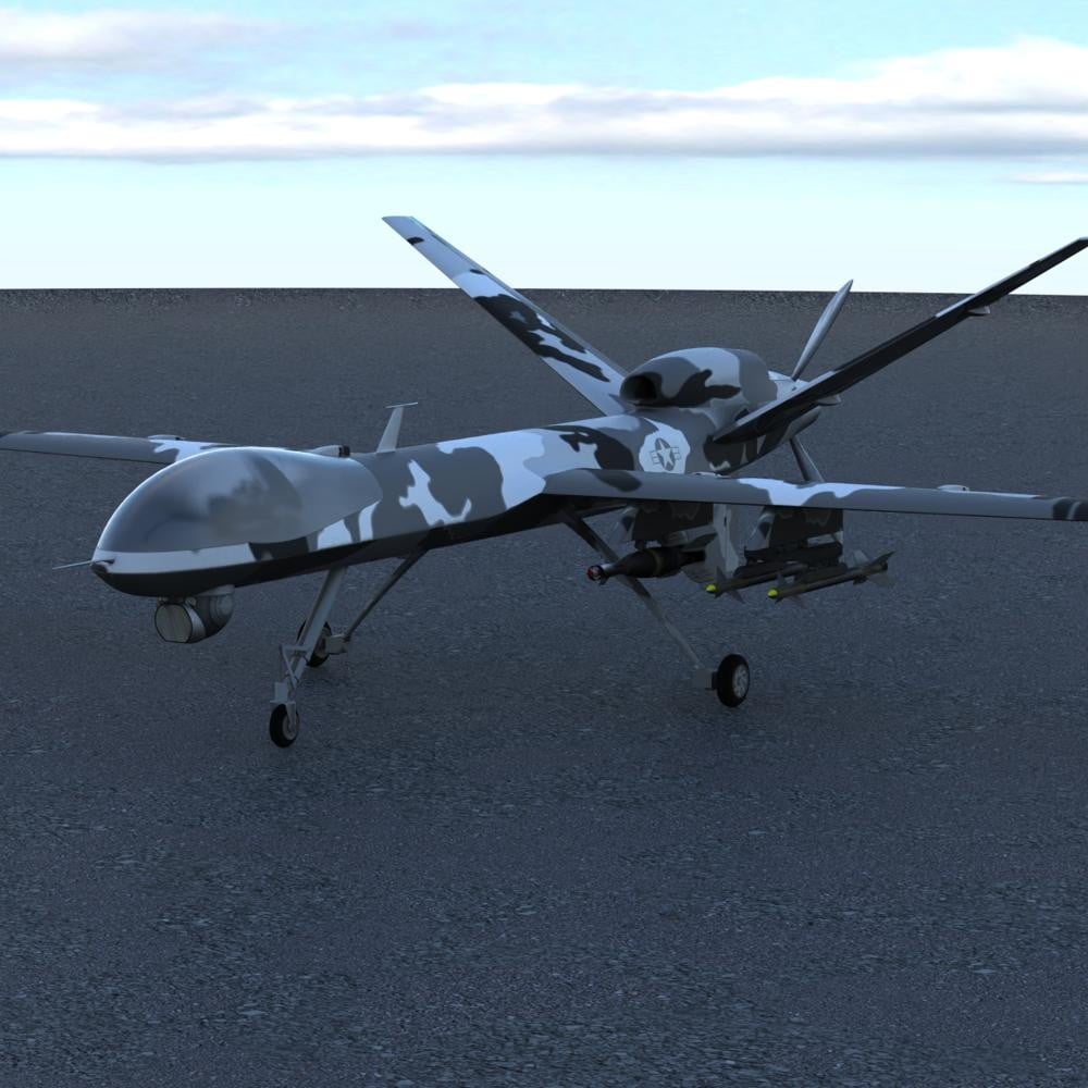 Raptor Unmanned Drone for Poser | Daz 3D