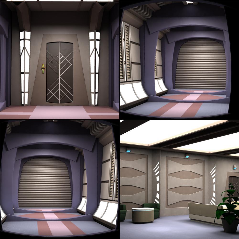 Officers Quarters for Poser | Daz 3D