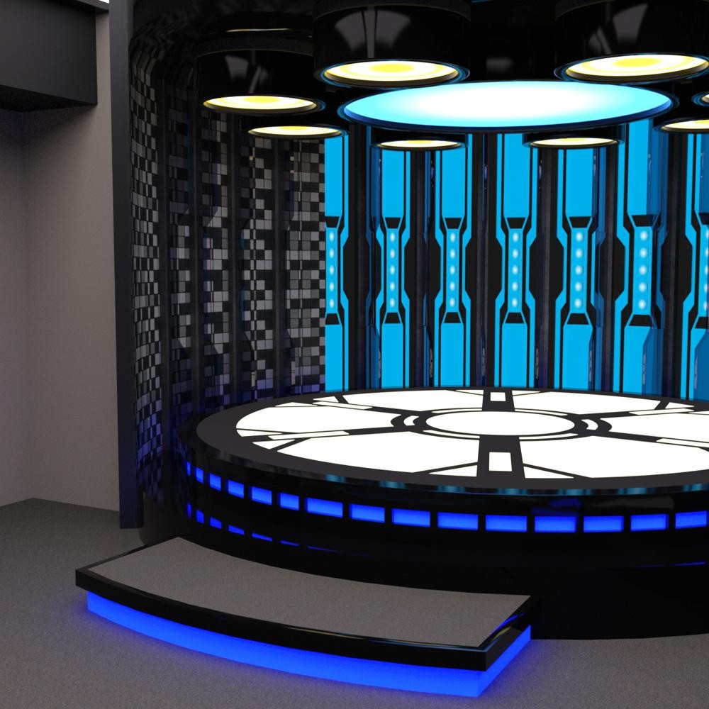 Nova Transporter Room for DAZ Studio | Daz 3D