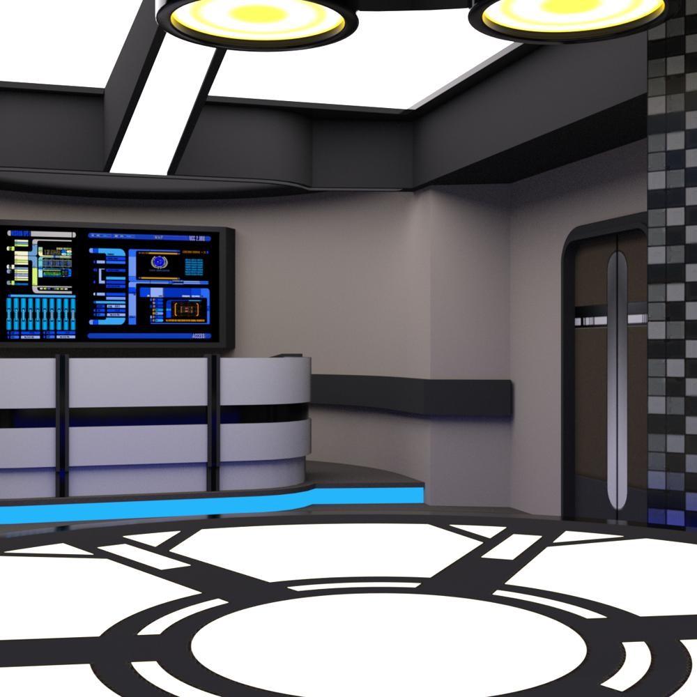 Nova Transporter Room for DAZ Studio | Daz 3D