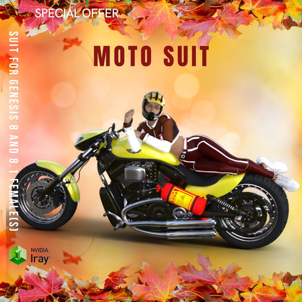 Moto Suit G8 for DAZ Studio | Daz 3D