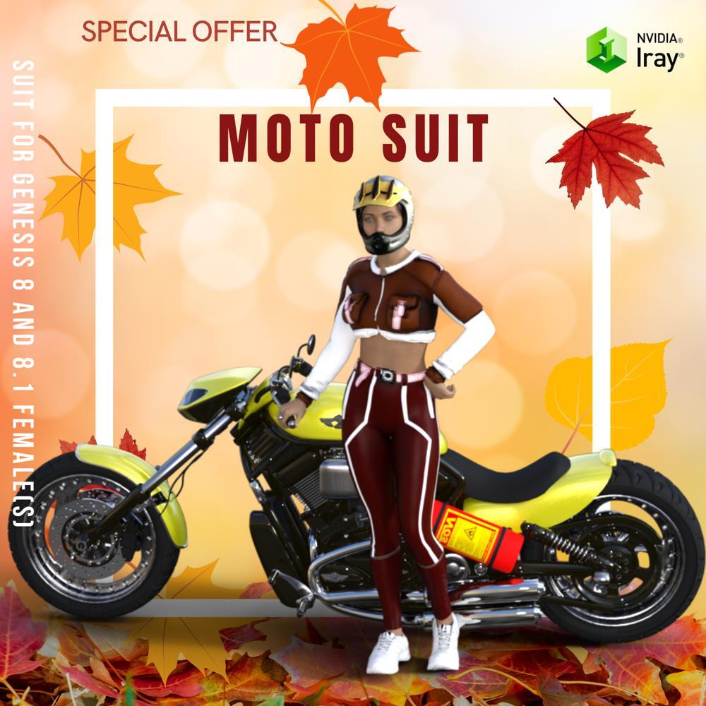 Moto Suit G8 for DAZ Studio | Daz 3D