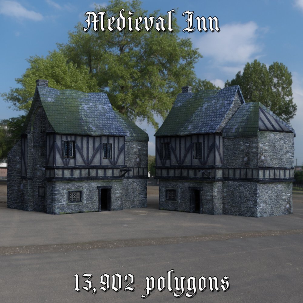 Medieval World Set 1 for DAZ Studio | Daz 3D