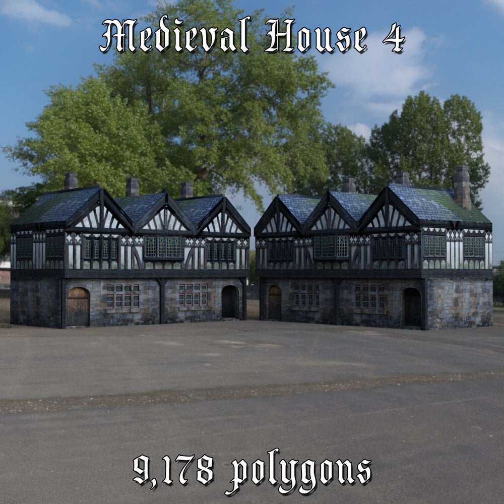 Medieval World Set 1 for DAZ Studio | Daz 3D