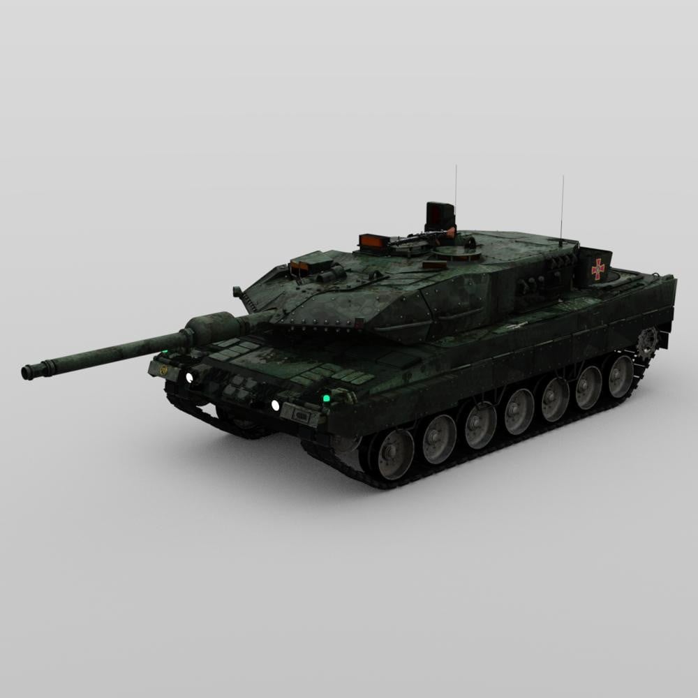 Leopard 2 Tank for DAZ Studio | Daz 3D