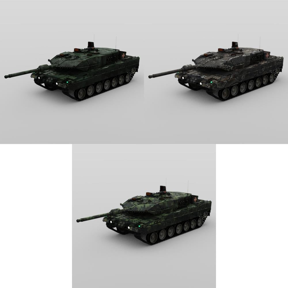 Leopard 2 Tank for DAZ Studio | Daz 3D